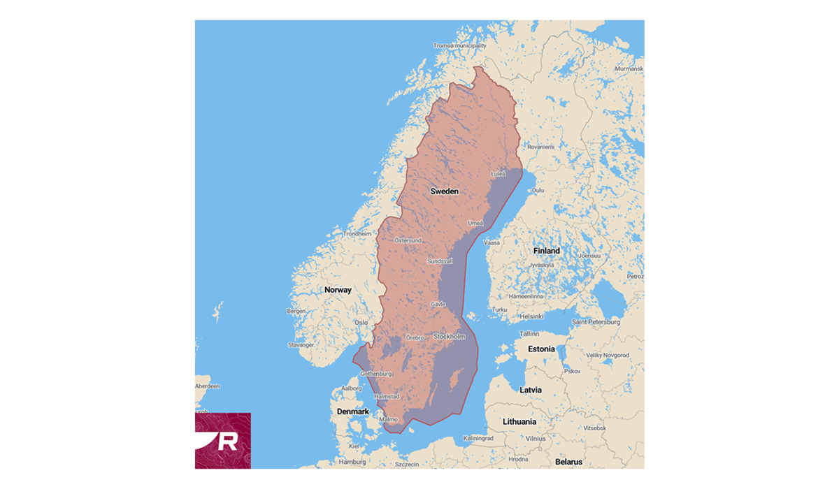 Sweden | LightHouse Charts | Nautical Charts | Raymarine