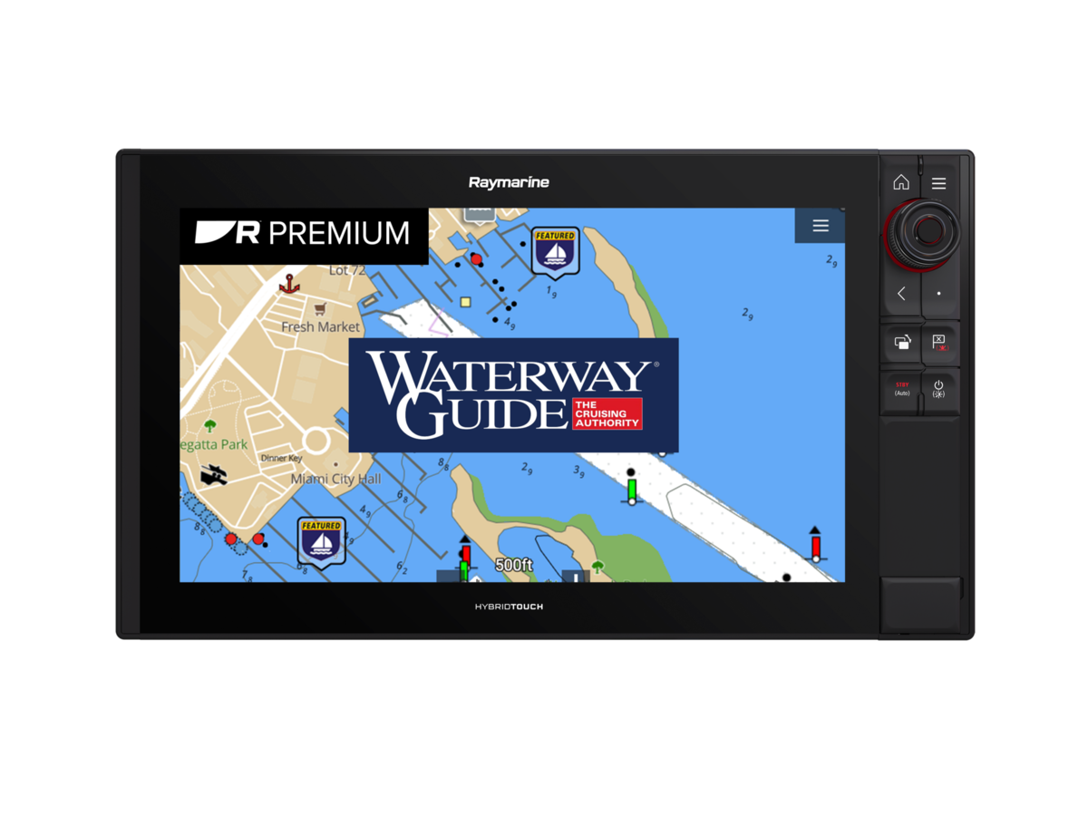 Trusted Waterway Guide Data Now Available On Raymarine's LightHouse Charts