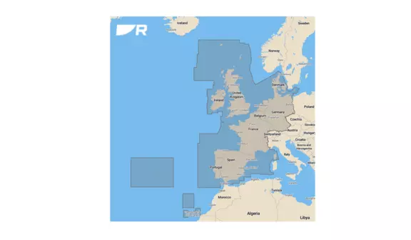 Western Europe | LightHouse Charts | Nautical Charts | Raymarine