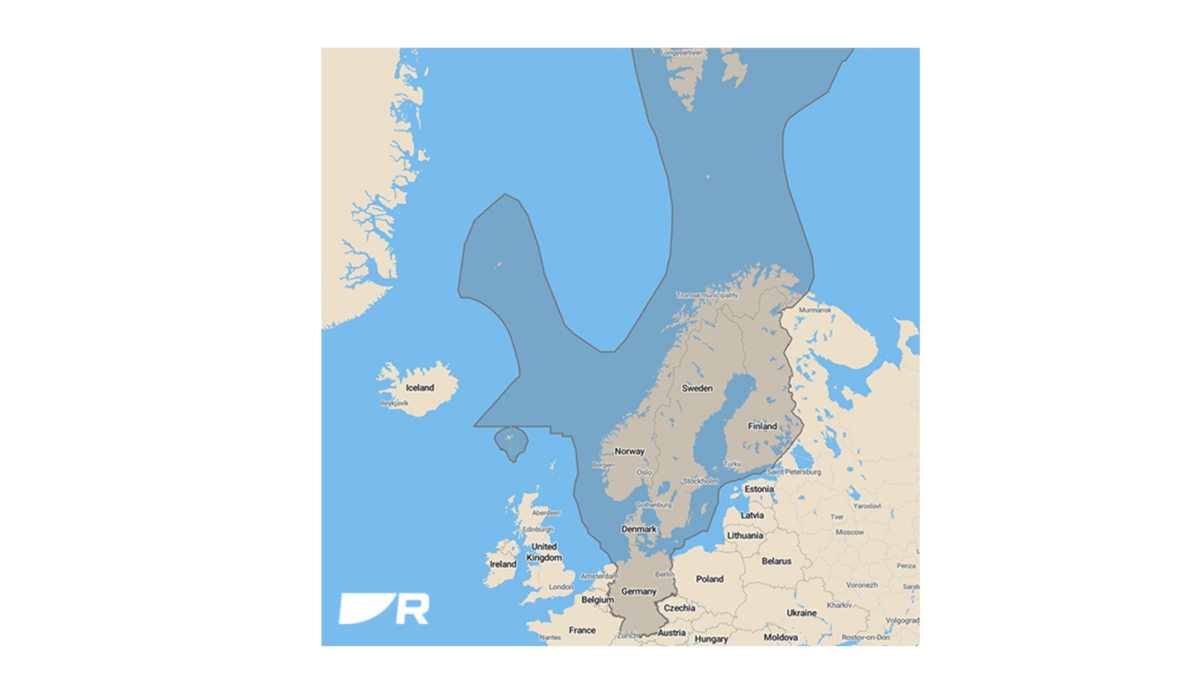 Northern Europe | LightHouse Charts | Nautical Charts | Raymarine