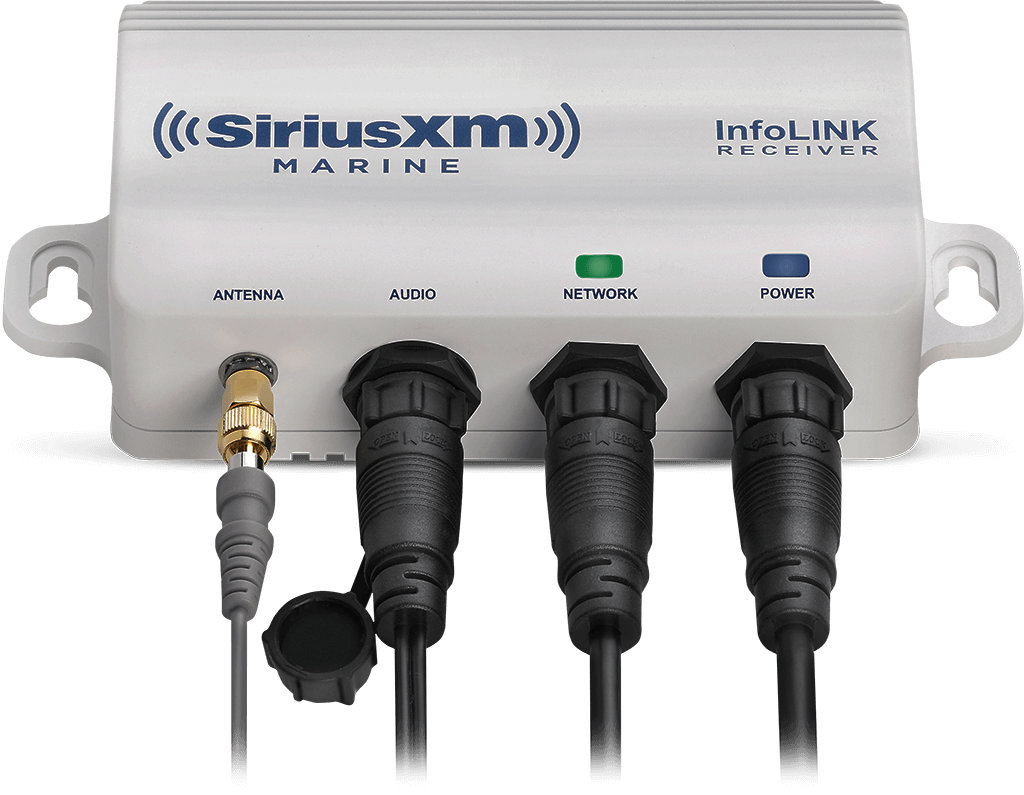 SR200 InfoLINK SiriusXM Receiver | Chartplotter Accessories | Raymarine