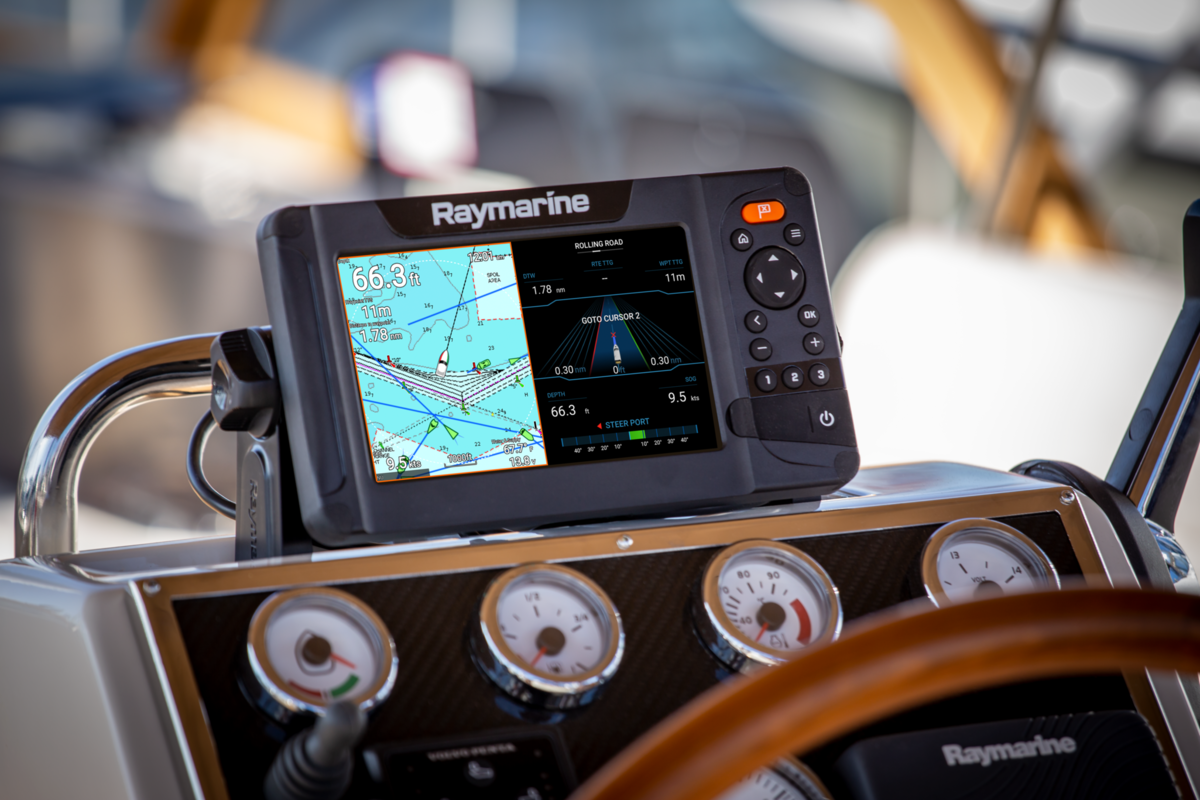 Chartplotter Technology - Stay on Course with Raymarine Element ...