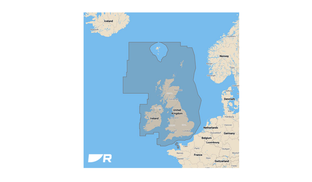 Great Britain and Ireland | LightHouse Charts | Raymarine